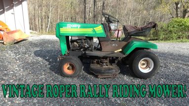 Check Out This Vintage Roper Rally Riding Mower! - Mowrs.com