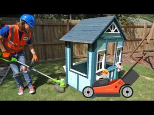 Mowers for Kids | Lawn Work with Handyman Hal | Fun Videos for Kids ...