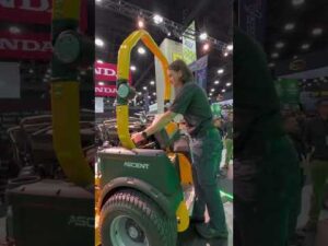 The new dewalt sit down / stand up mower is super cool! Nothing else ...