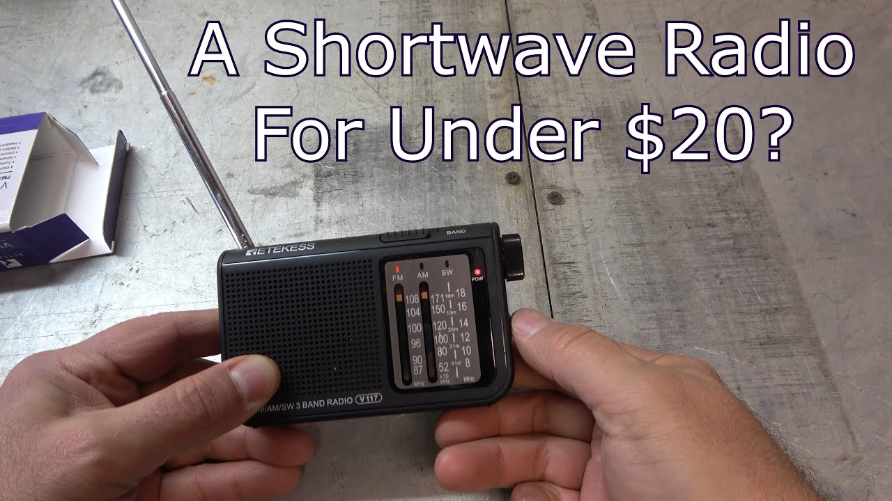 Retekess V117 Shortwave Radio. Pocket sized Shortwave That works Pretty ...