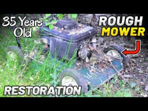 FORGOTTEN 35 YEAR OLD MINI BRUSH MOWER RESTORATION - Mowrs.com