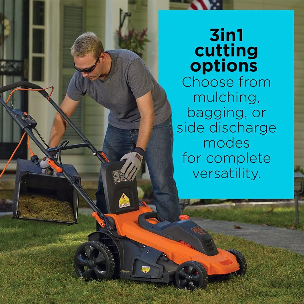 BLACK+DECKER Lawn Mower Corded 13-Amp 20-Inch (MM2000) review - Mowrs.com