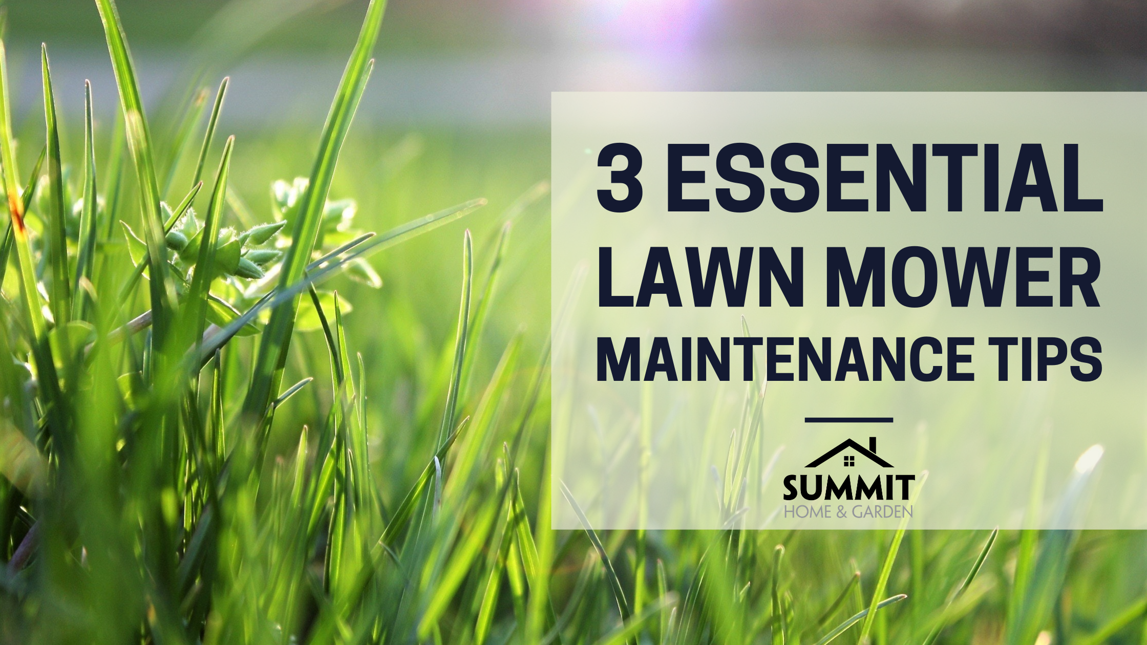 Essential Lawn Mower Maintenance Tips - Mowrs.com