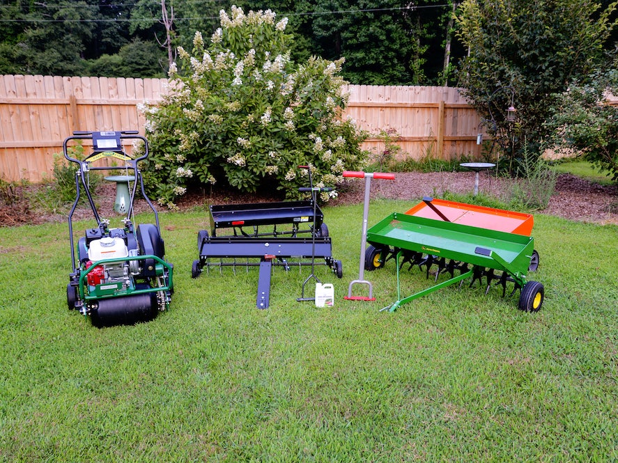 Improving Your Lawn with a Soil Spiker Aerator - Mowrs.com